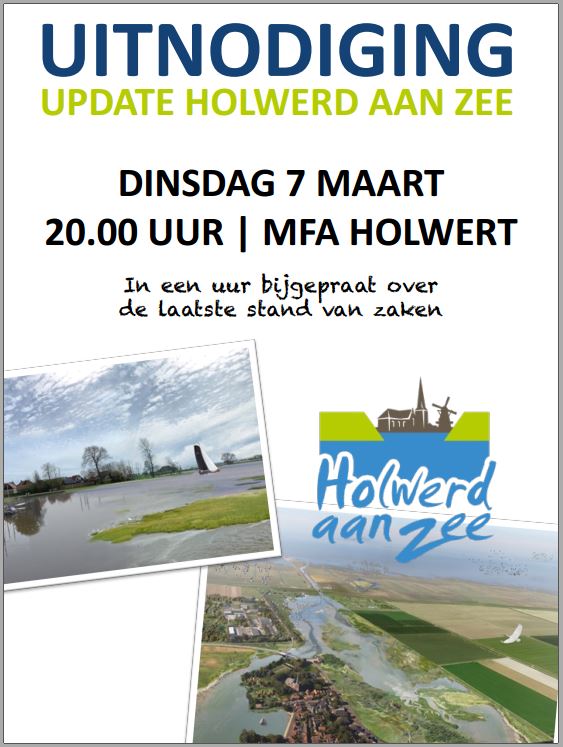7 maart update Holwerd aan Zee - Holwerd aan Zee